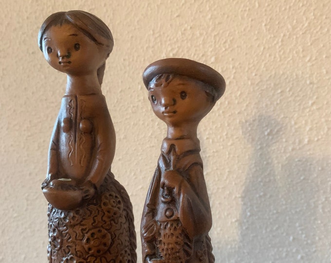 Mid Century Hungarian Figurines Statues Sculptures Mother & Child ...