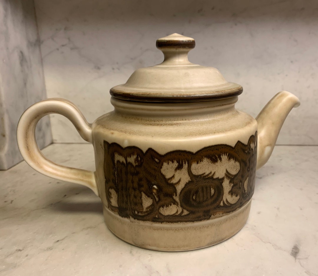 Troll Porsgrund Norway Teapot Coffee Pot Scandinavian Mid Century ...