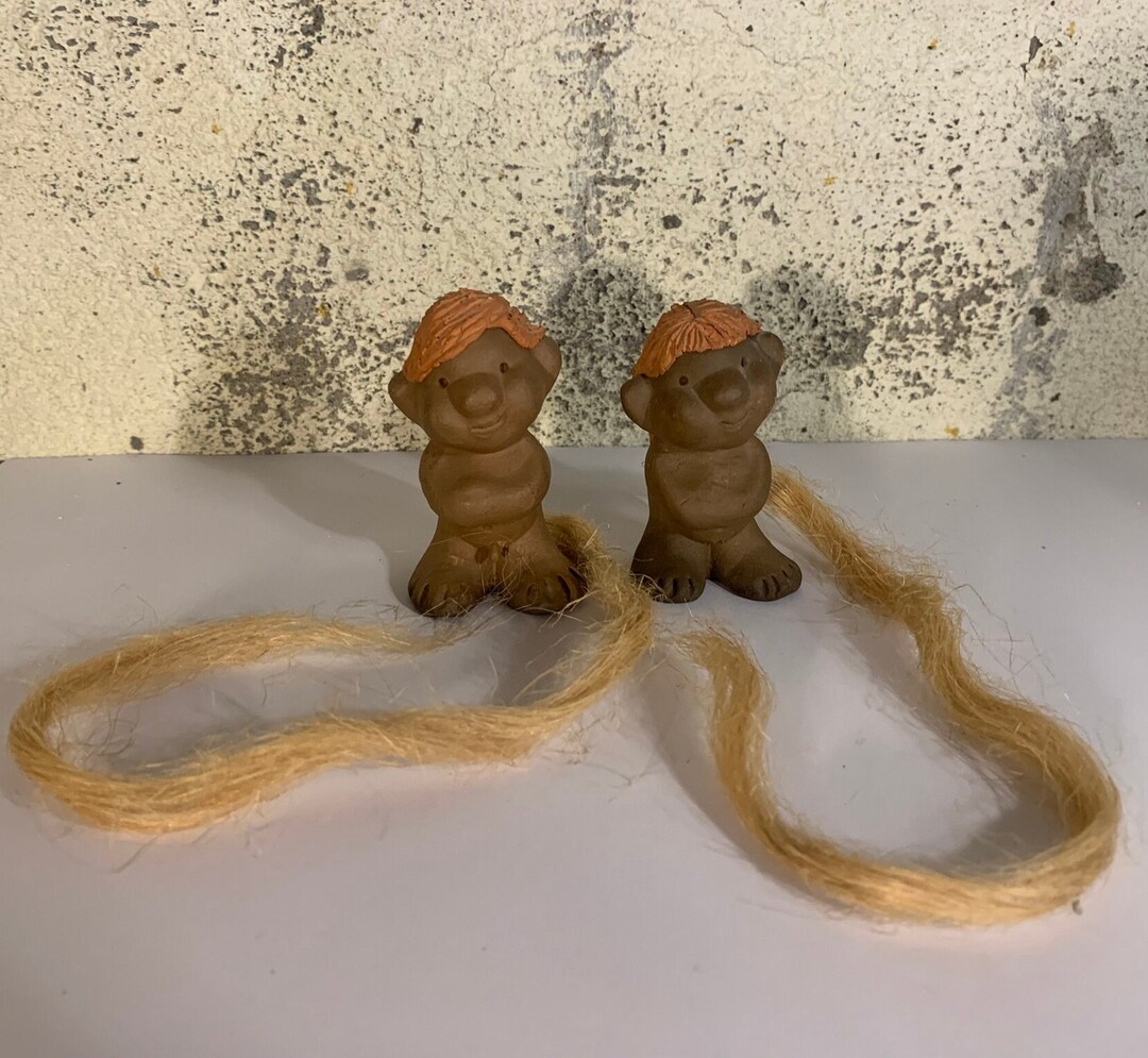 Vintage Ceramic Troll Couple Hand Made Norway Scandinavian Design - Etsy