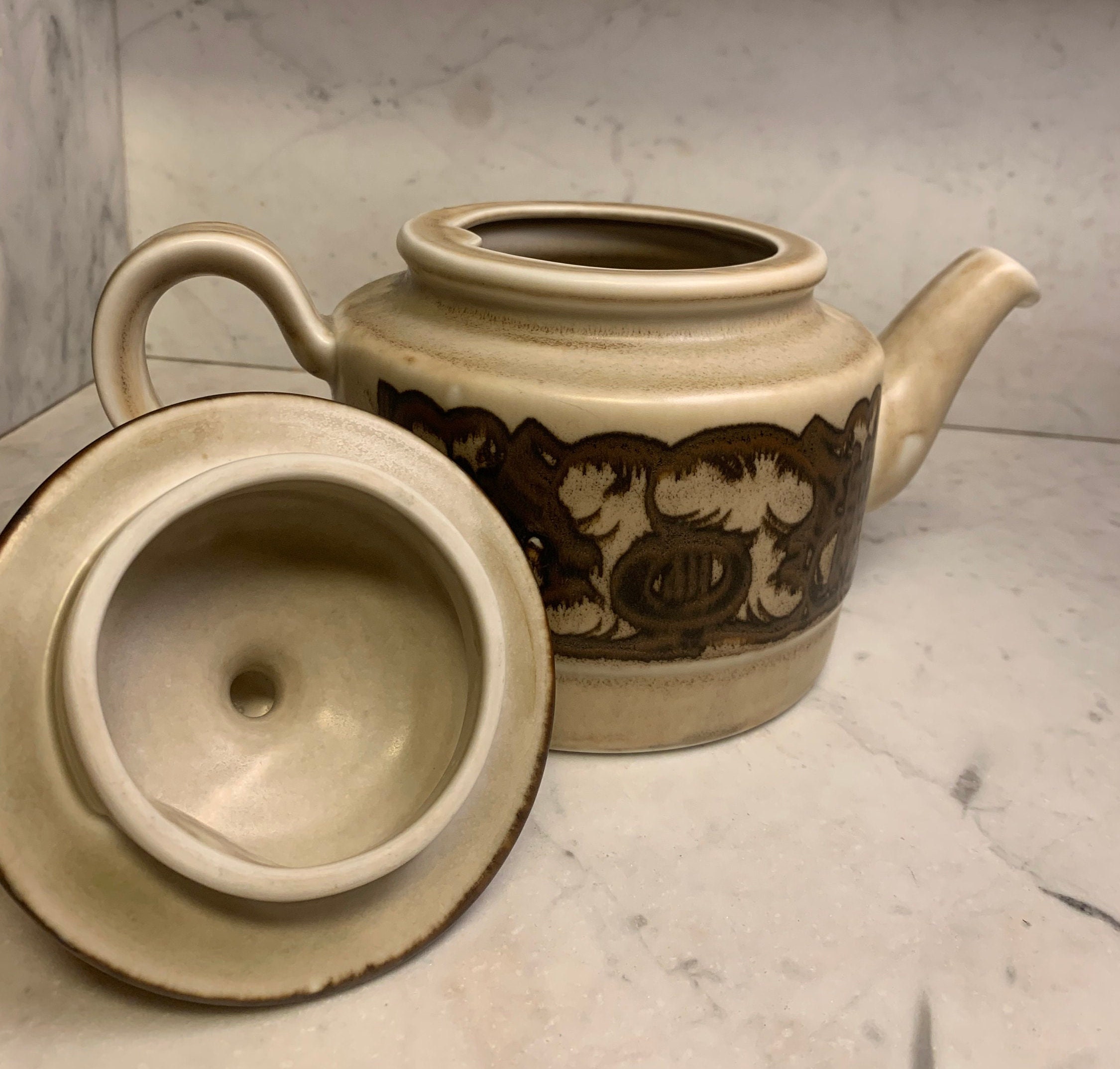 Troll Porsgrund Norway Teapot Coffee Pot Scandinavian Mid Century ...