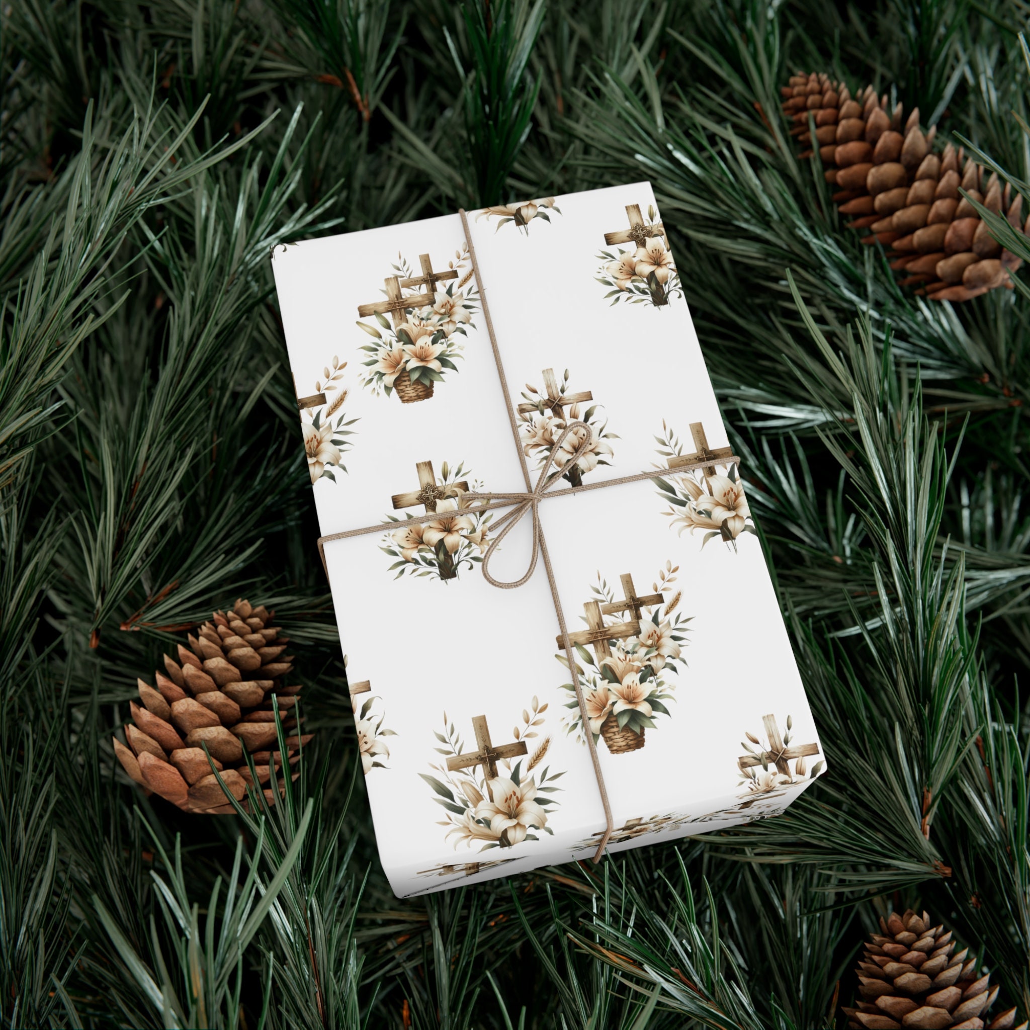 First Communion Wrap, Religious Wrapping, Church Event Packaging ...