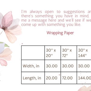 Sky Blue Wrapping Paper Roll, Matte, Glossy, Christmas, Valentine ...