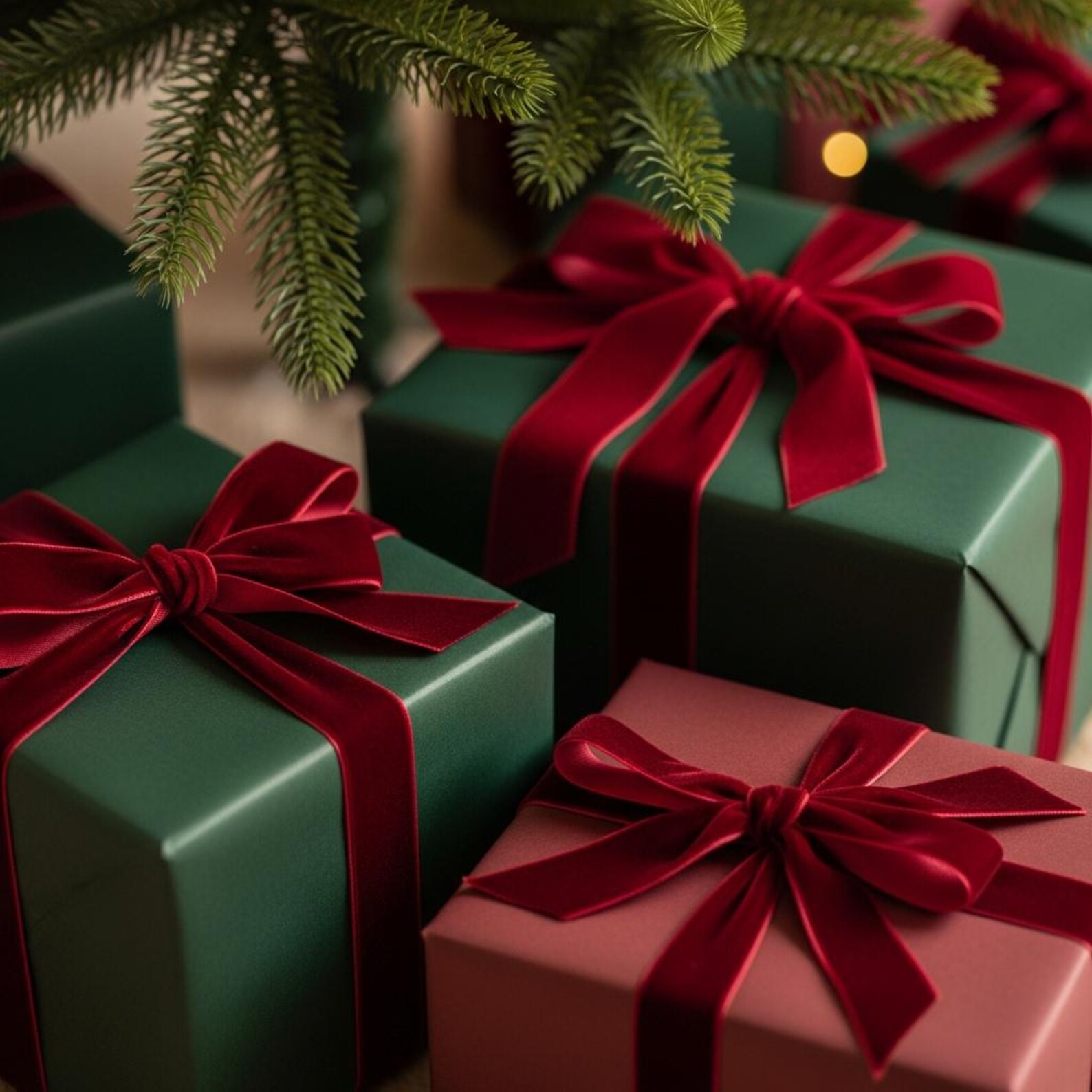 Dark Red Wrapping Paper Roll, Matte or Glossy Finish, Perfect for ...