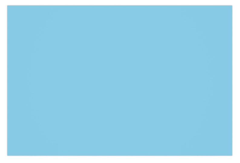 Sky Blue Wrapping Paper Roll, Matte, Glossy, Christmas, Valentine ...