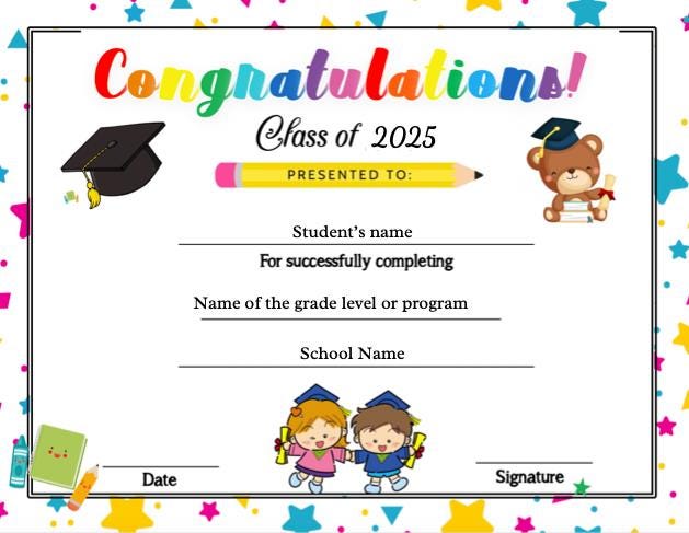 Editable Preschool Moving up Certificates - Etsy