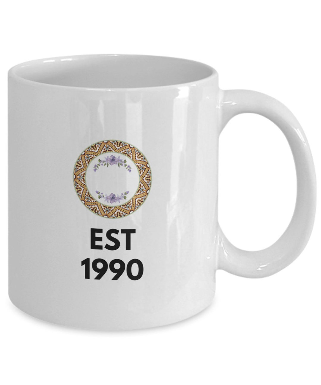 Vintage 1990 Mug: 34th Birthday Gift - Etsy