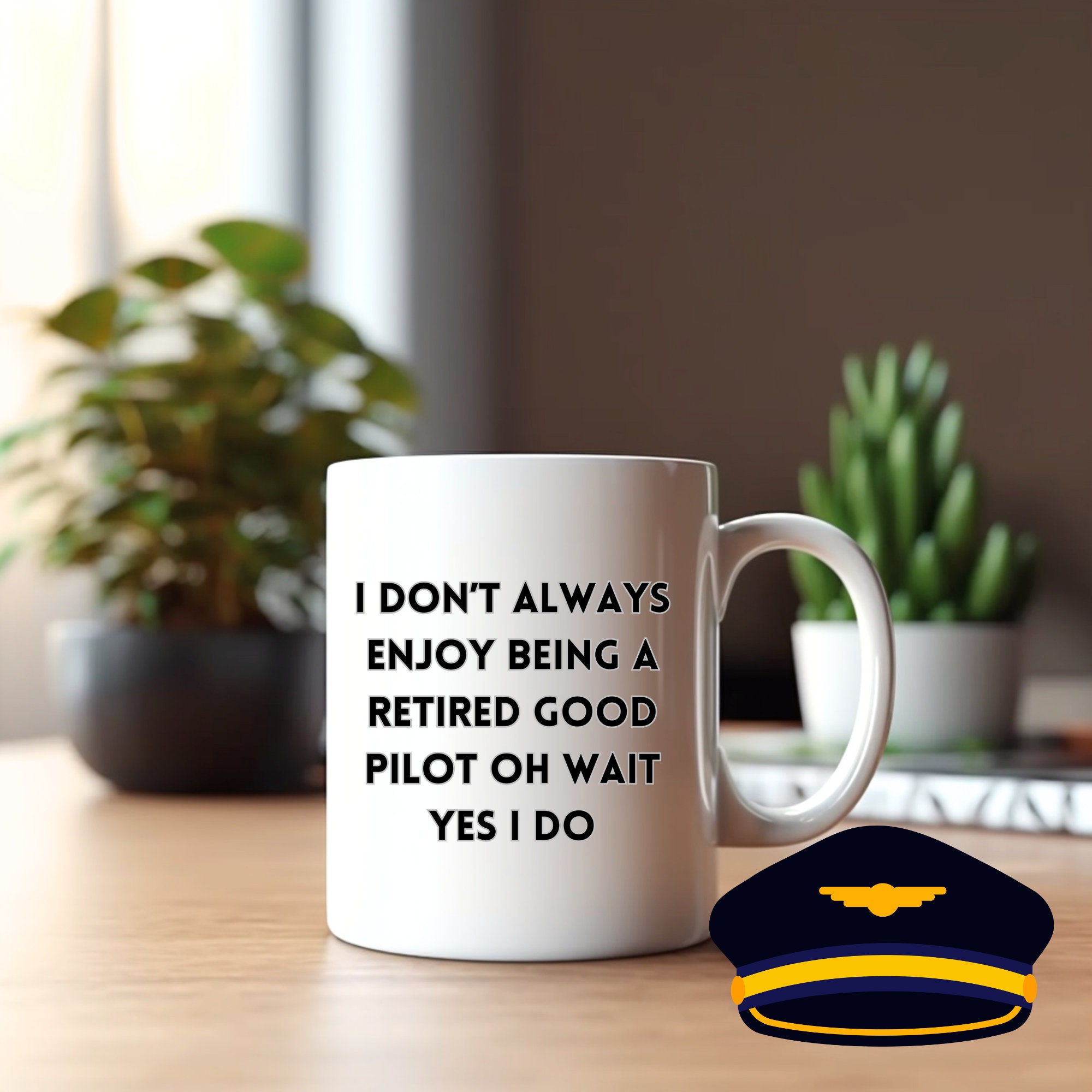 Retire Good Pilot Mug,pilot Coffee Mug,retirement Pilot Gift,funny ...