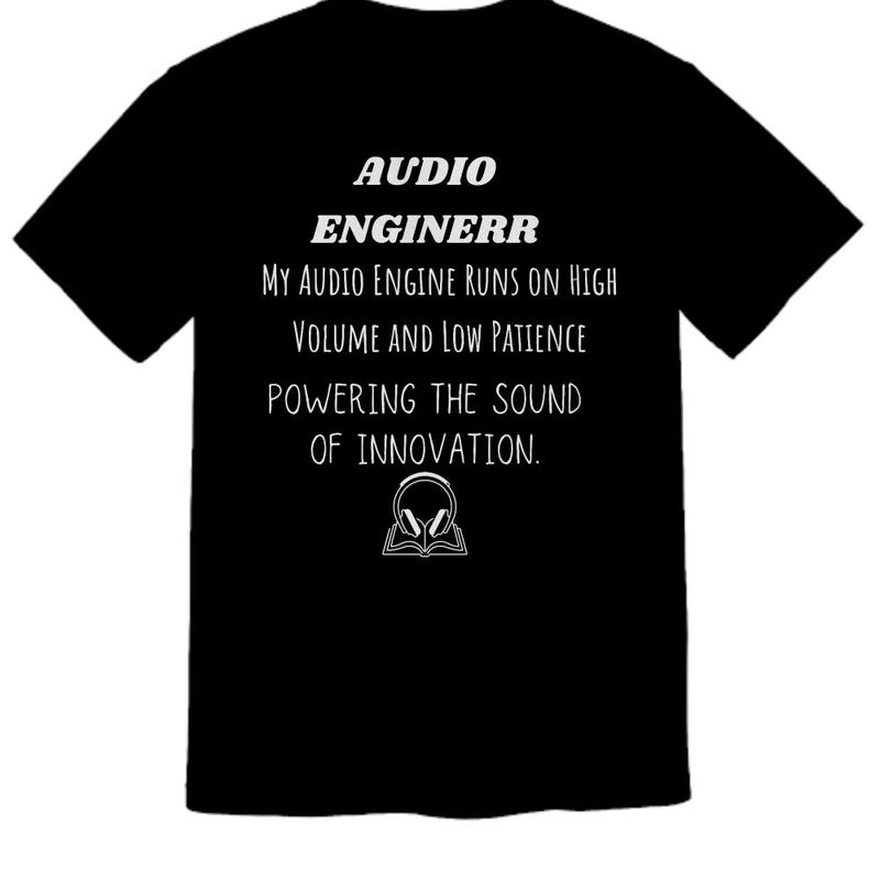 Audio Engineer Shirt - Etsy