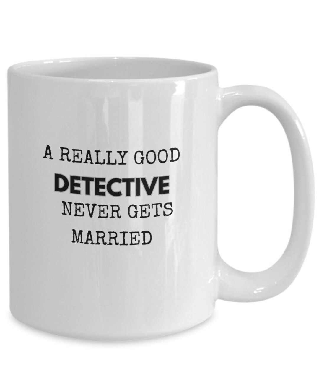 Detective Mug, Detective Coffee Cup, Gift for Detective, Crime Solver ...