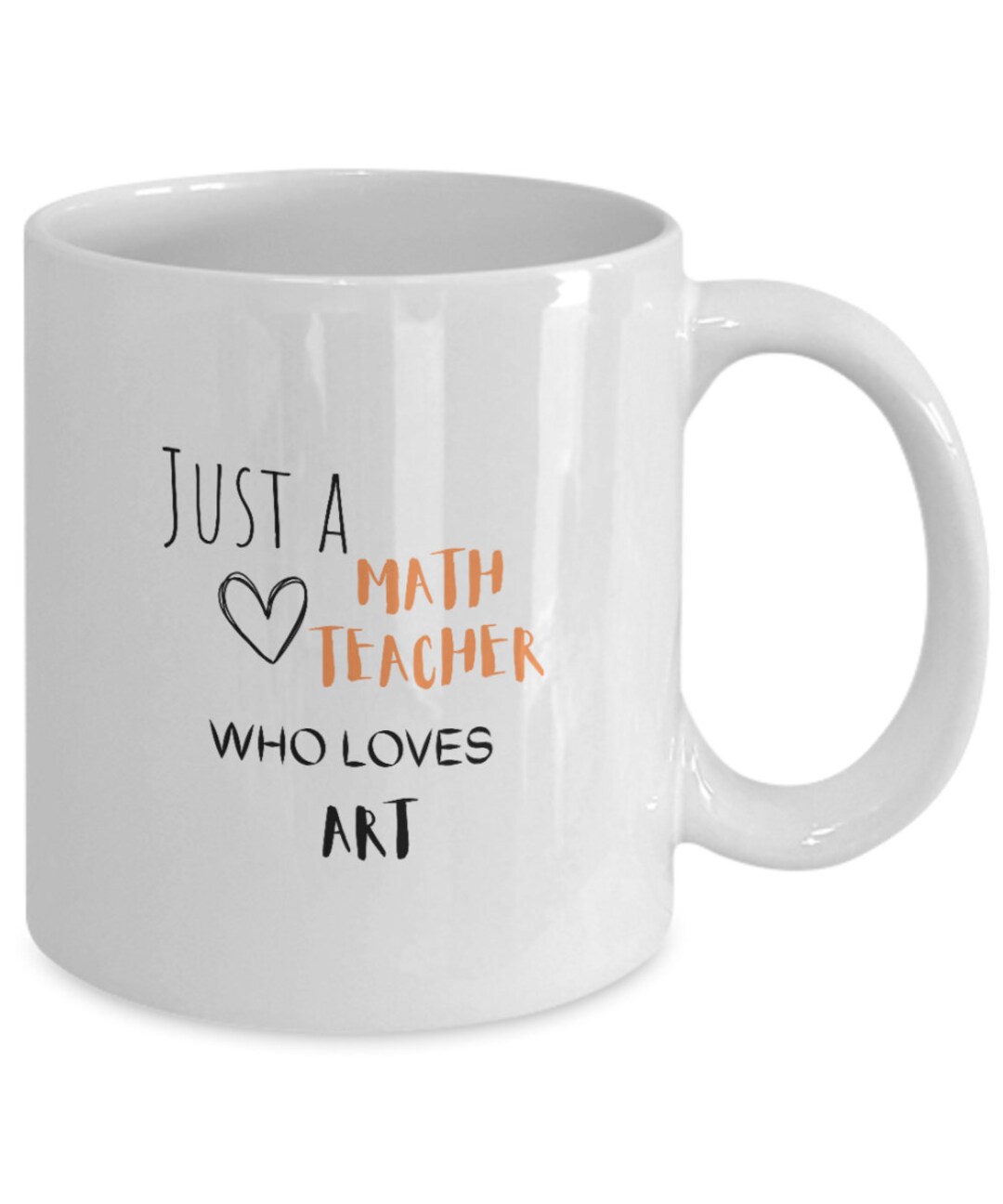 Math Teacher Mug, Art Lover Gift, Math Tutor Gift, Artistic Teacher Mug ...