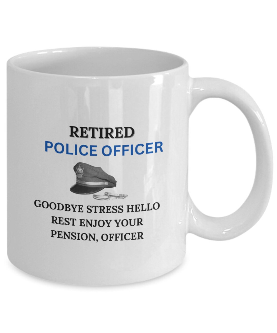 Retired Police Officer, Police Office Gifts, Academy Graduation, Police ...
