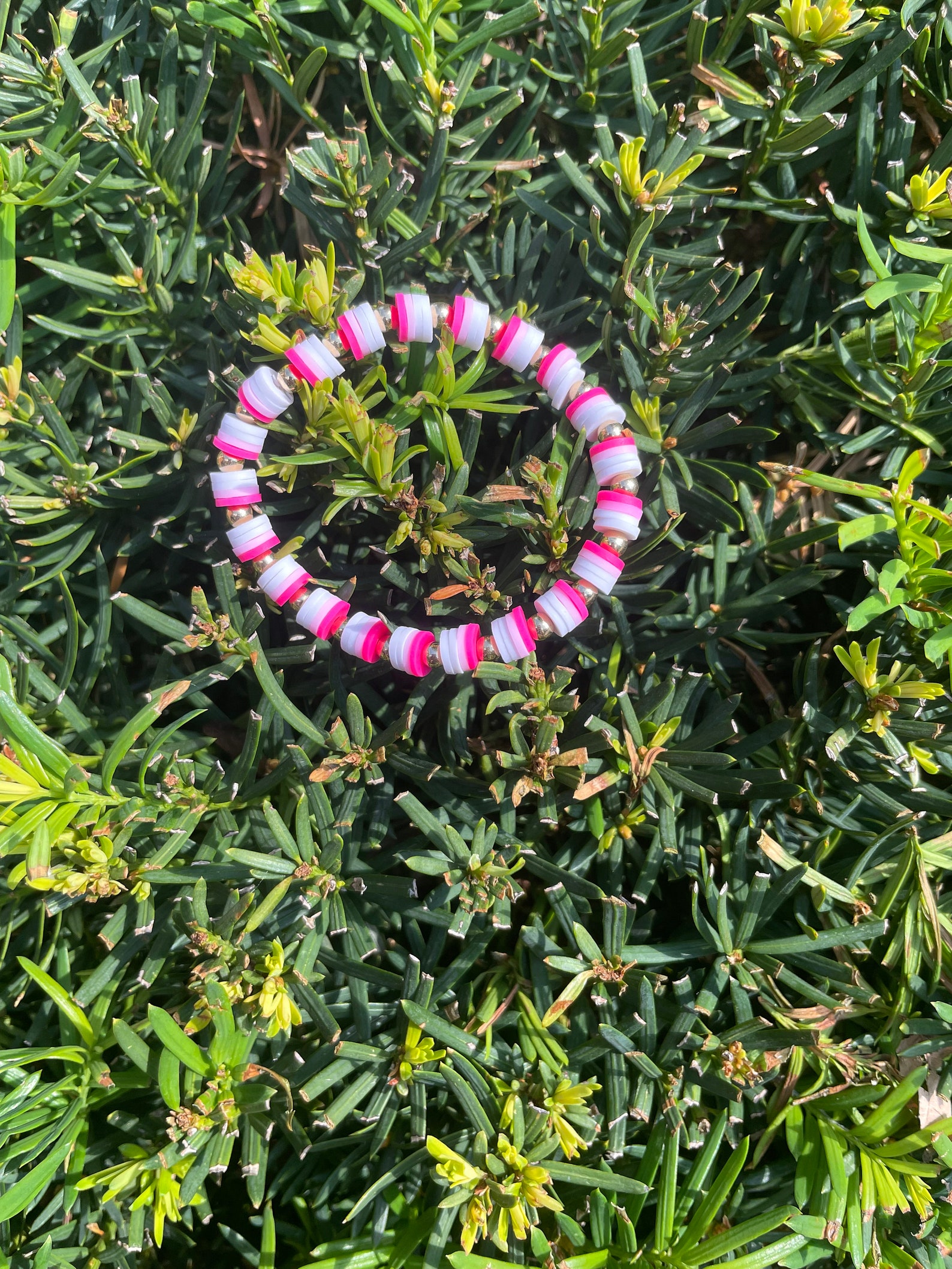 Melting Colors Clay Bead Bracelet - Etsy