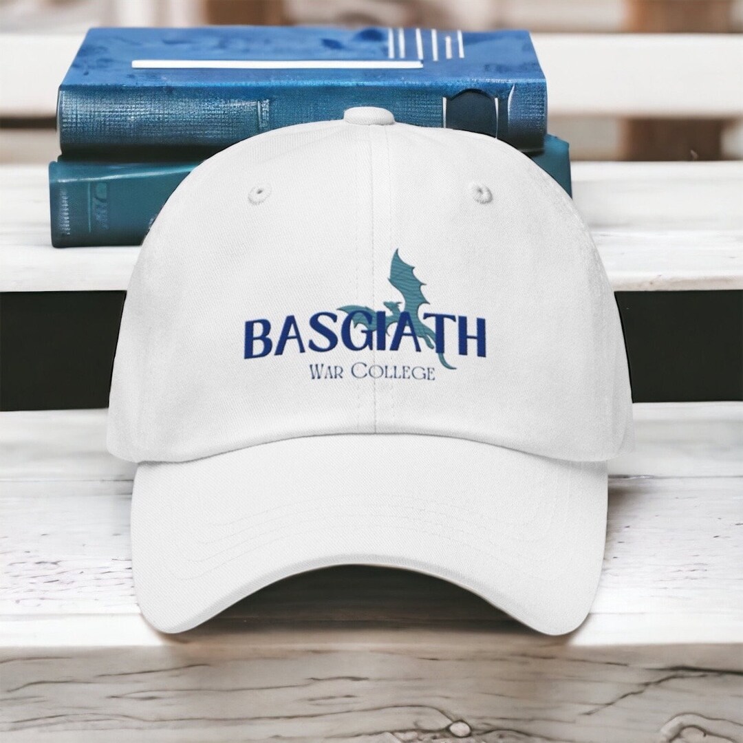 Fourth Wing Embroidered Basgiath War College Baseball Cap Dragon Rider ...