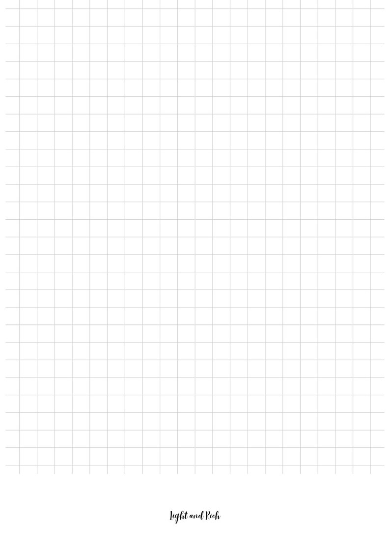Printable Note Paper: Blank, Dot, Grid, and Lined Paper for Journaling ...