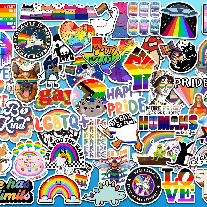 Pride Stickers - Etsy