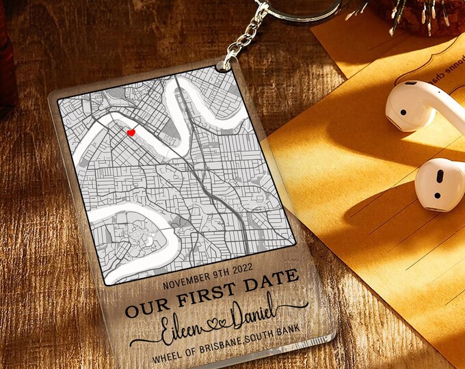 Personalised Song Vinyl Disc Keychain, First Date Keyring, Music ...