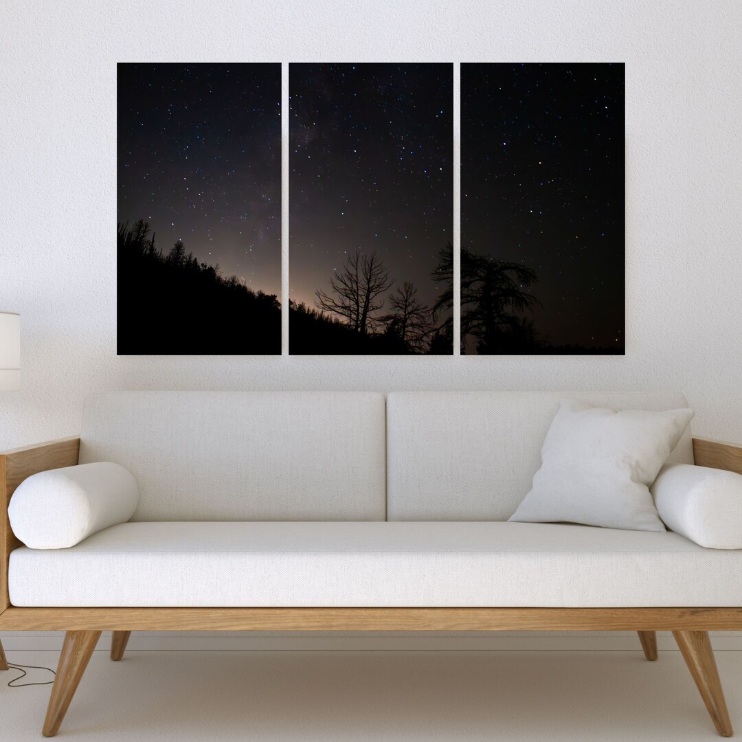 Night Sky | Set of 3 Images | Digital Download | Wyoming - Etsy