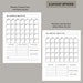 No Spend Challenge 4 Colors Layouts iPad Notability & Goodnotes ...