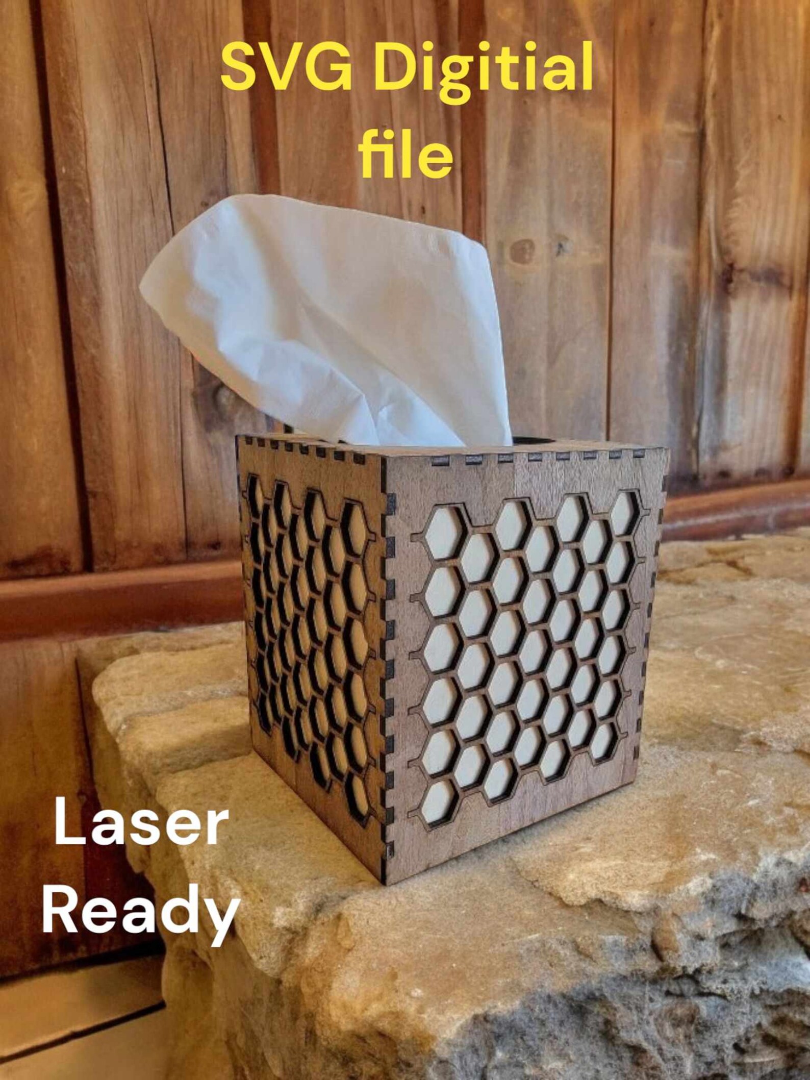 Tissue Box Cover Designs Layer / Cut SVG File - Laser - Glowforge - Etsy