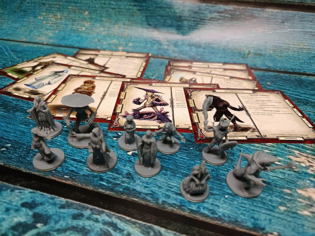 Talisman 4th Game Miniatures Figures CUSTOM #2 CHARACTERS - Etsy