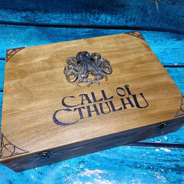 Cthulhu Deck Box - Etsy