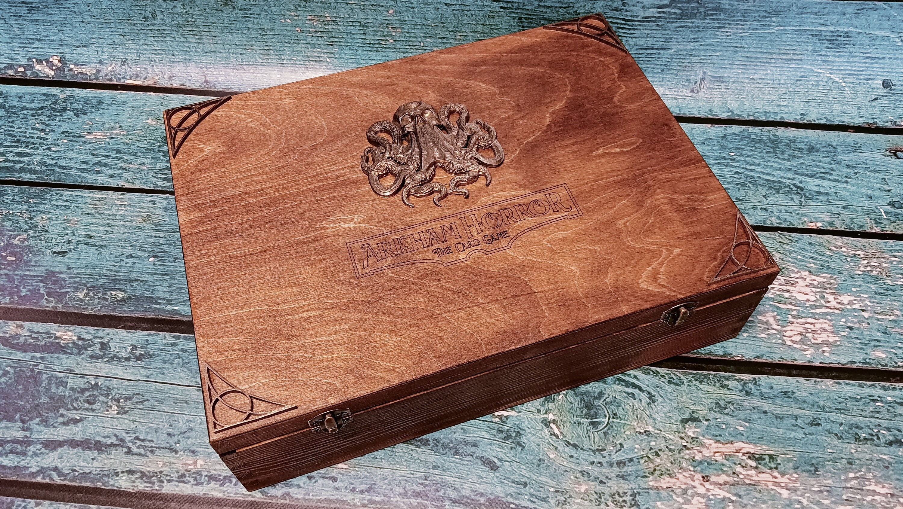 Octopus Arkham Horror LCG Campaign Box Chest - Etsy
