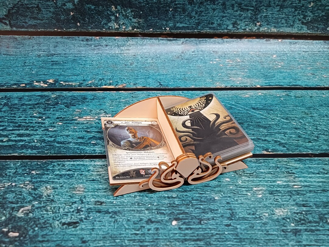 Arkham Horror LCG Encounter Card Holder Wood - Etsy