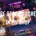 Vtuber Background Animated Rainy Tokyo Street Virtual Background Stream ...