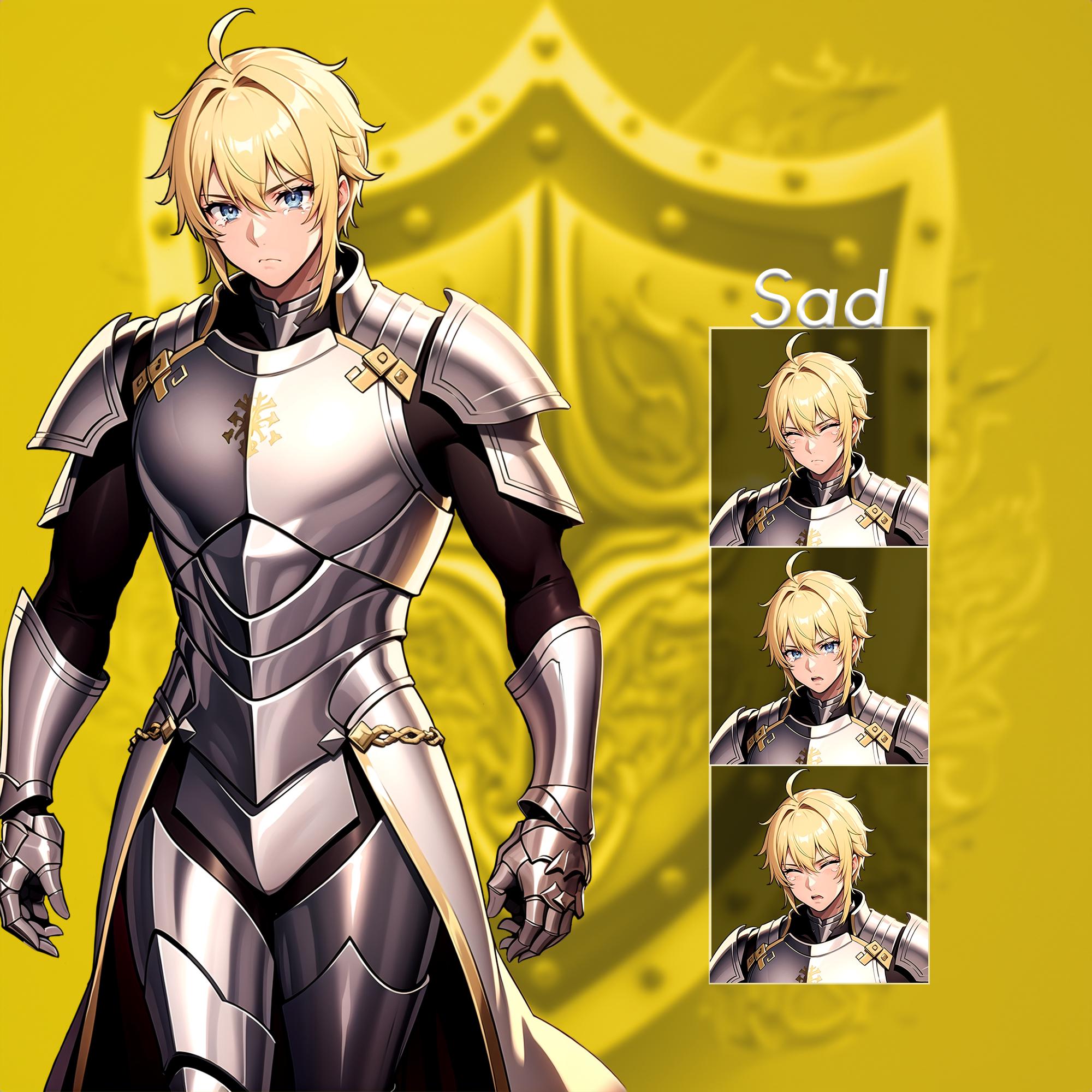 Pngtuber Royal Guard , 5 Expression , 2D Model , Male Pngtuber , Png ...