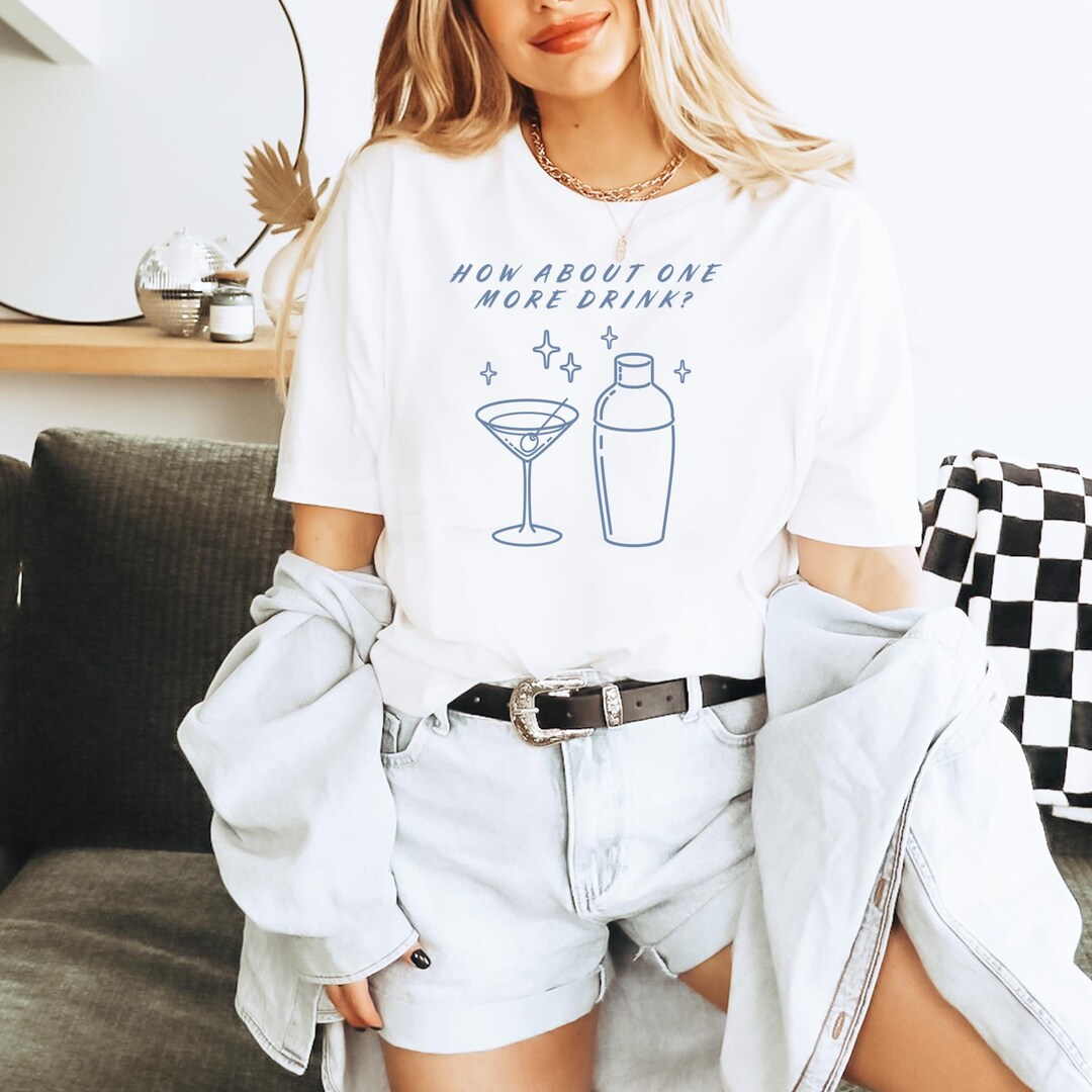 Cocktail T-shirt, Martini Lover Tee, Social Club Graphic Tee - Etsy