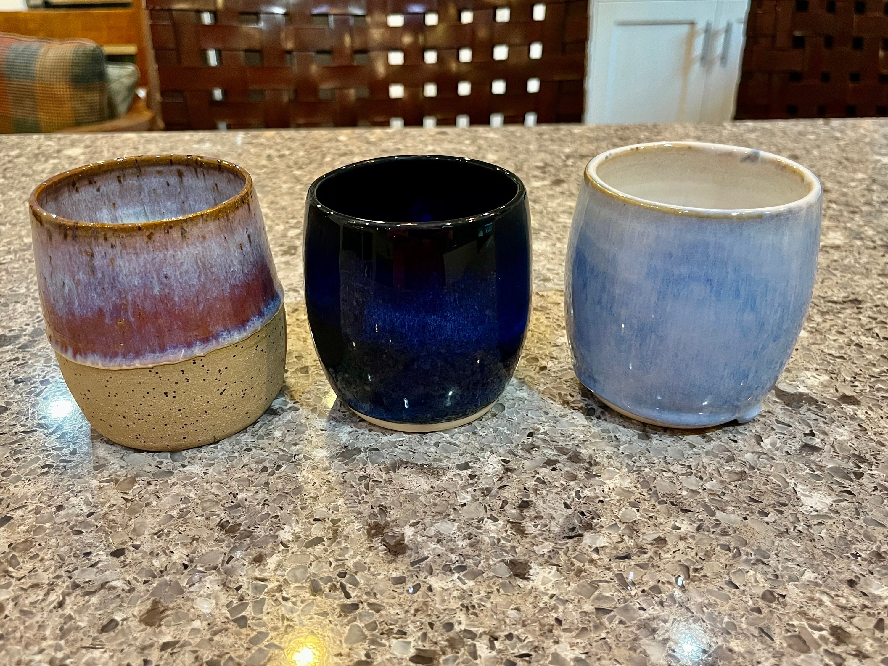 Wheel Thrown Stoneware Tumbler Bathroom Tumbler Wine Tumbler Cup ...