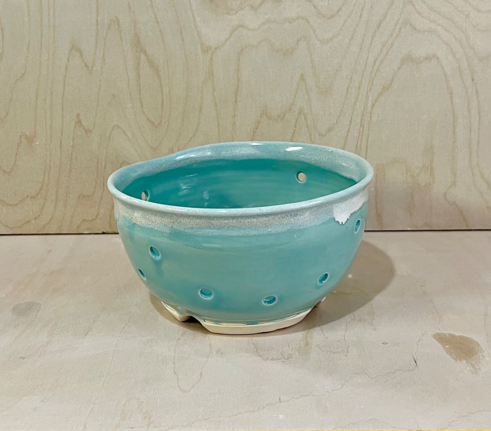7 Berry Bowl Handmade Stoneware Pottery Ceramic Wheel Thrown Dark ...