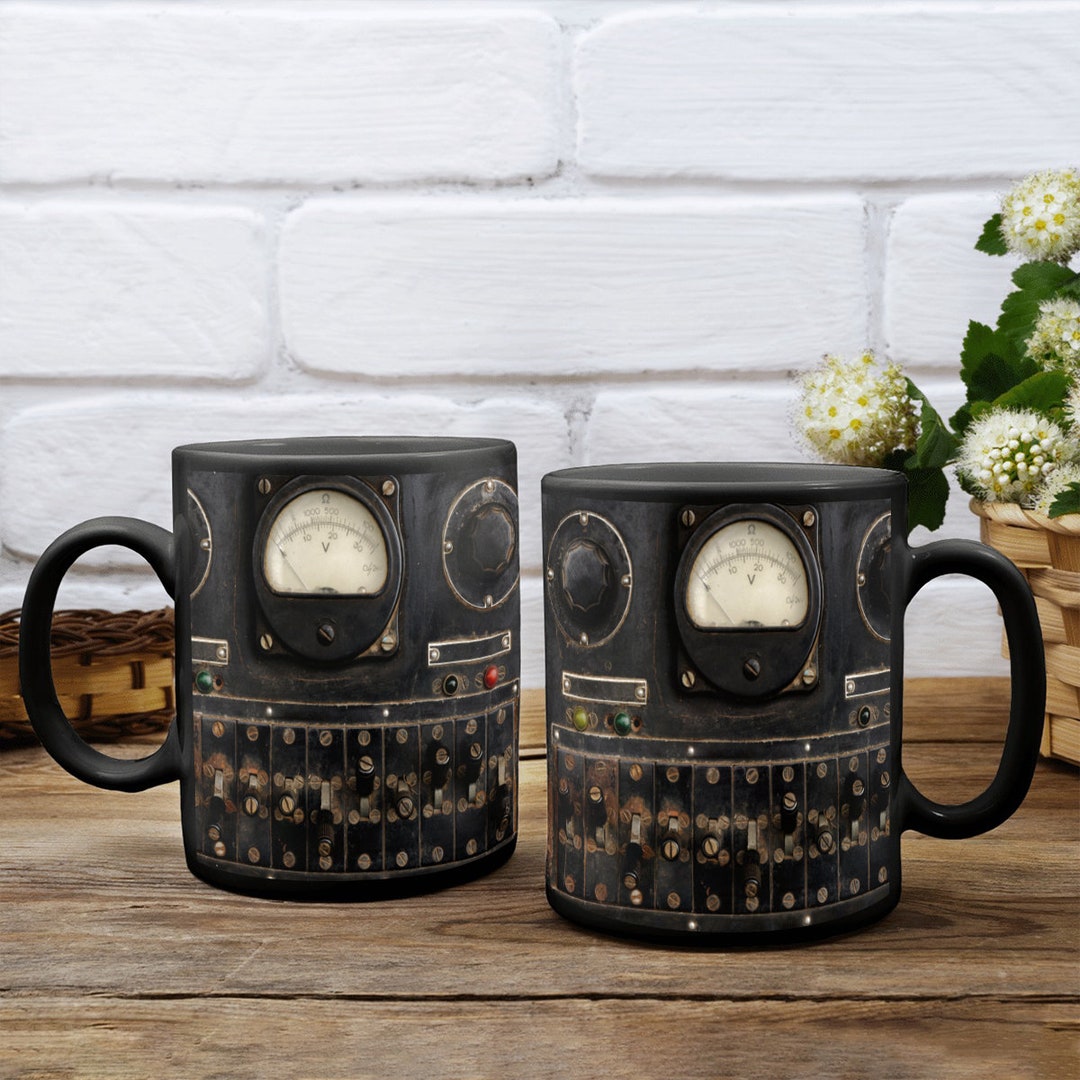 Electric Amp Meter Machine 15oz Mug Gifts, Electrician Coffee Cup ...