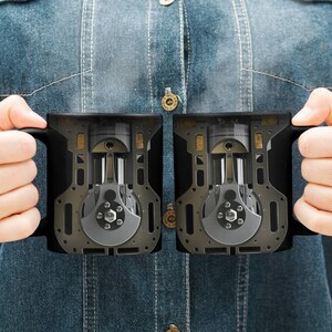 Mechanic Engine Mugs, Cylinder Engine, Machinist Mugs, Engine Gift ...