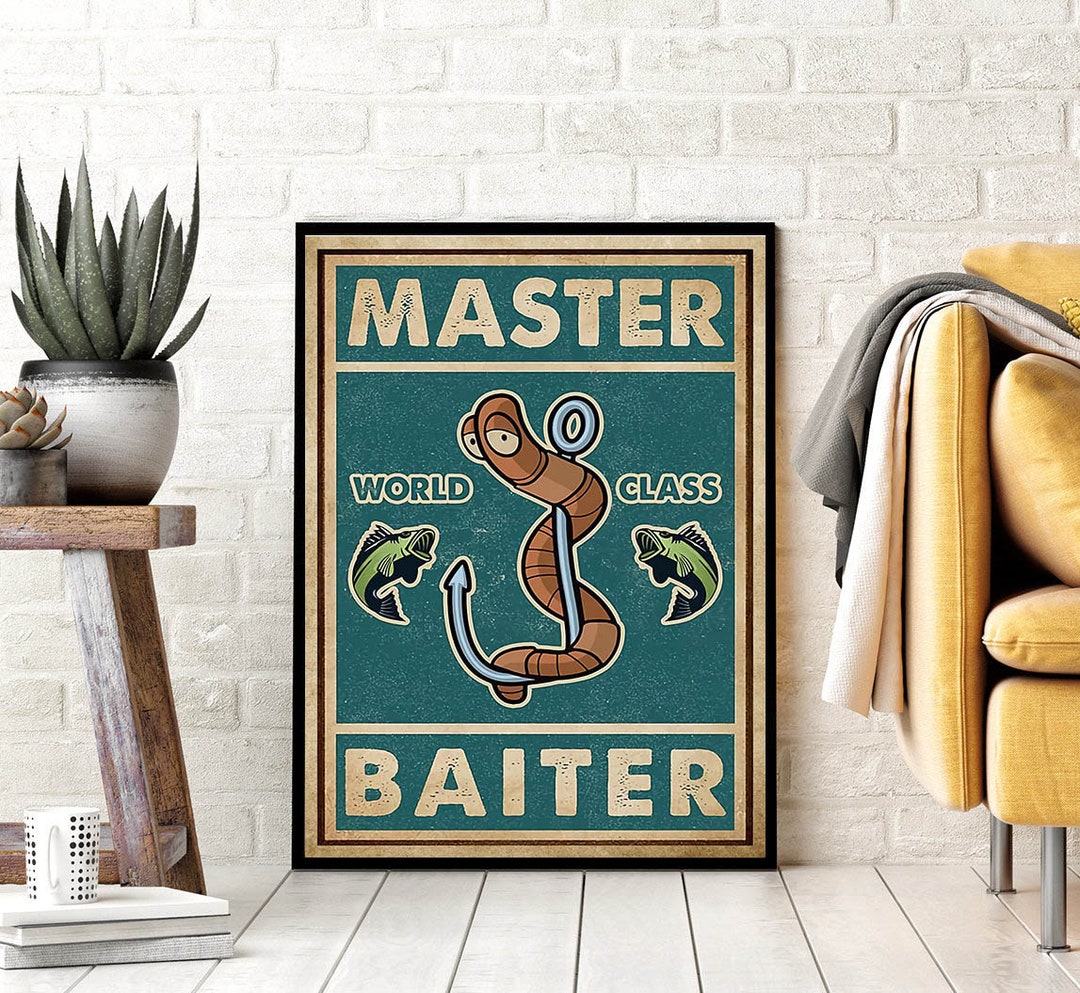 Fishing Master Baiter Digital Files Poster, Bait Rigging Knowledge ...