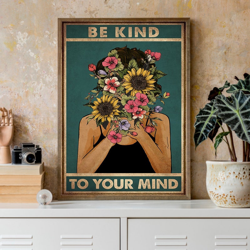 Be Kind Poster - Etsy
