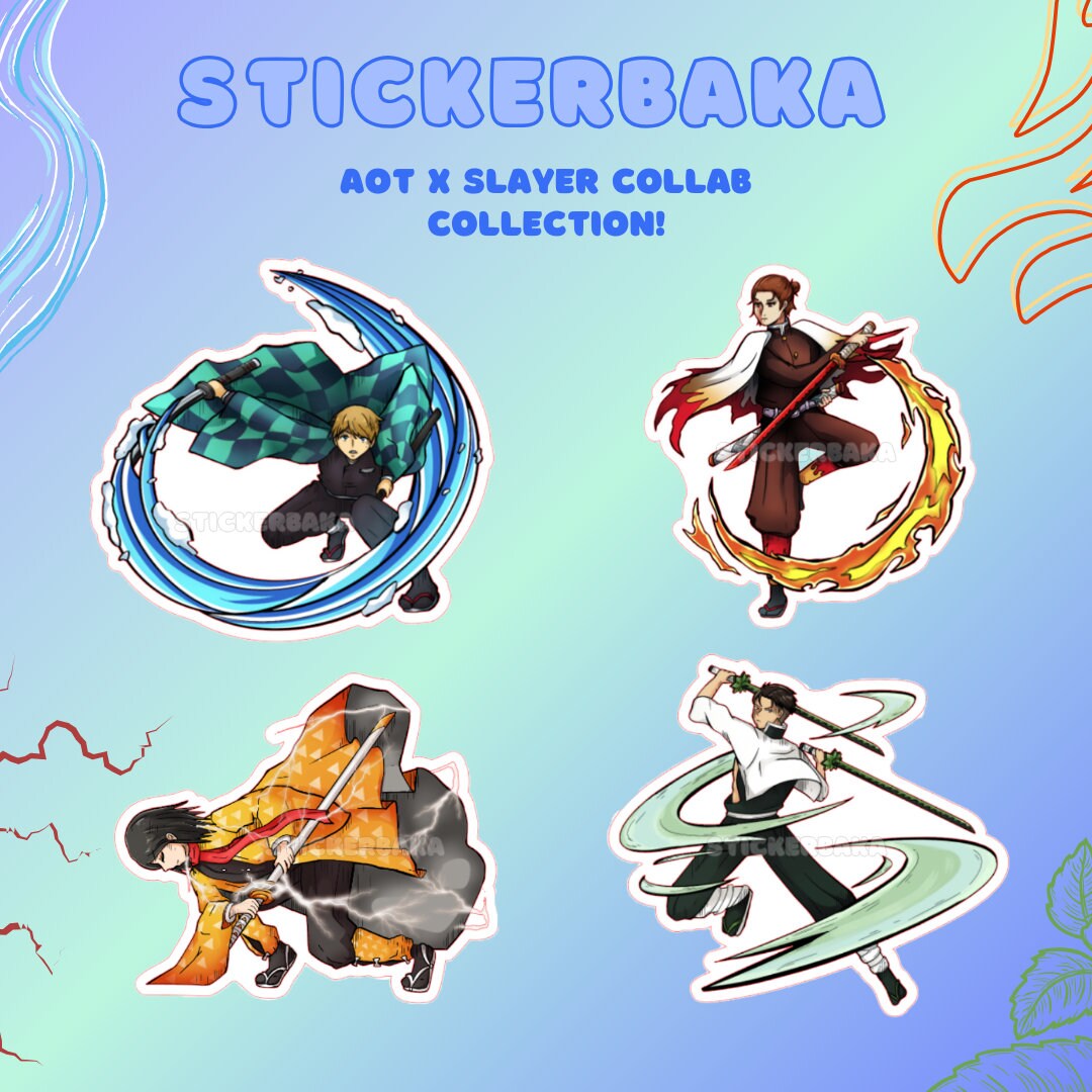 Aot X Hashira Collab Collection, SBC0006 - Etsy