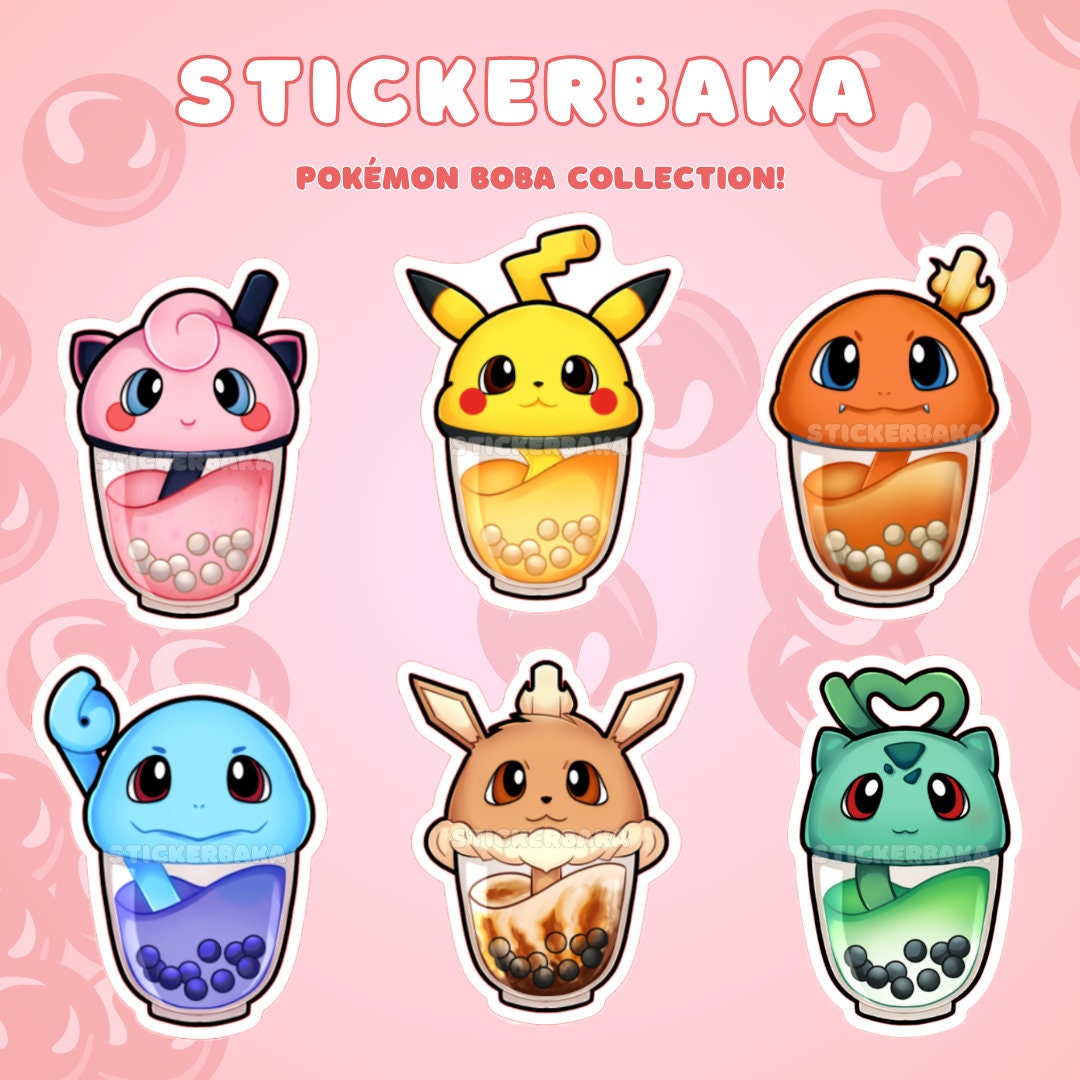 Pokemon Boba Collection, SBC0003 - Etsy