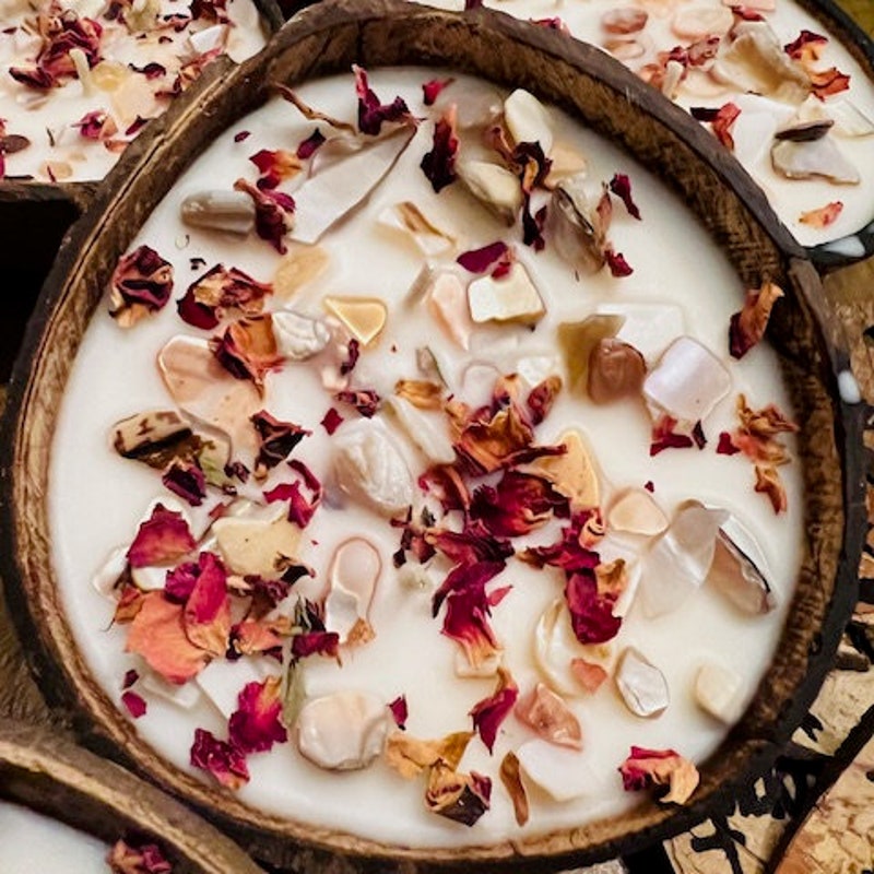 Coconut Candle Embeds - Etsy