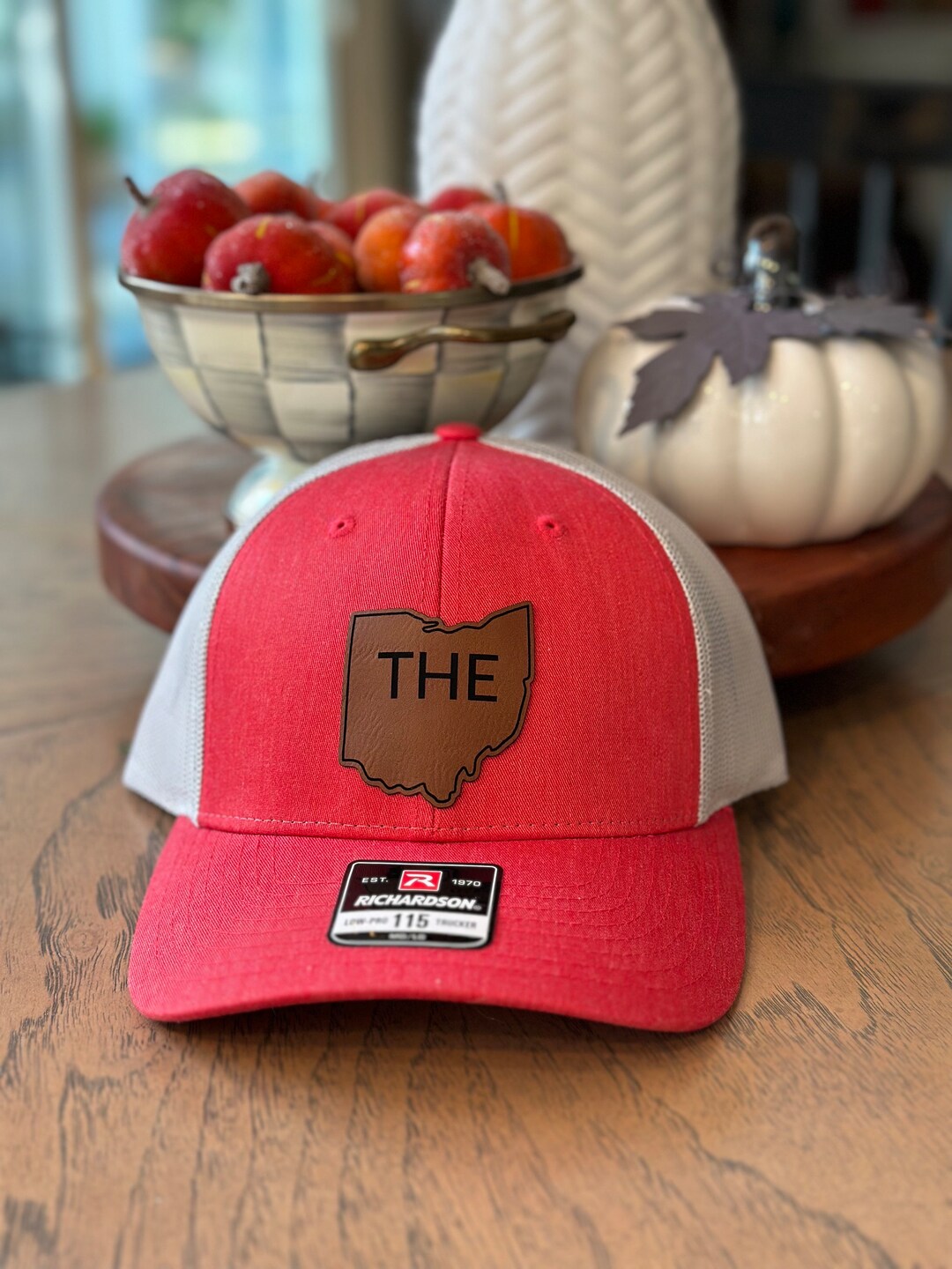 THE Ohio State Trucker Hat Custom Engraved Hat - Etsy