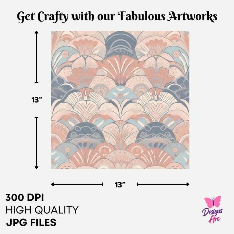 10 Seamless Boho Chic Patterns, Digital Papers, Seamless Pattern, Boho ...