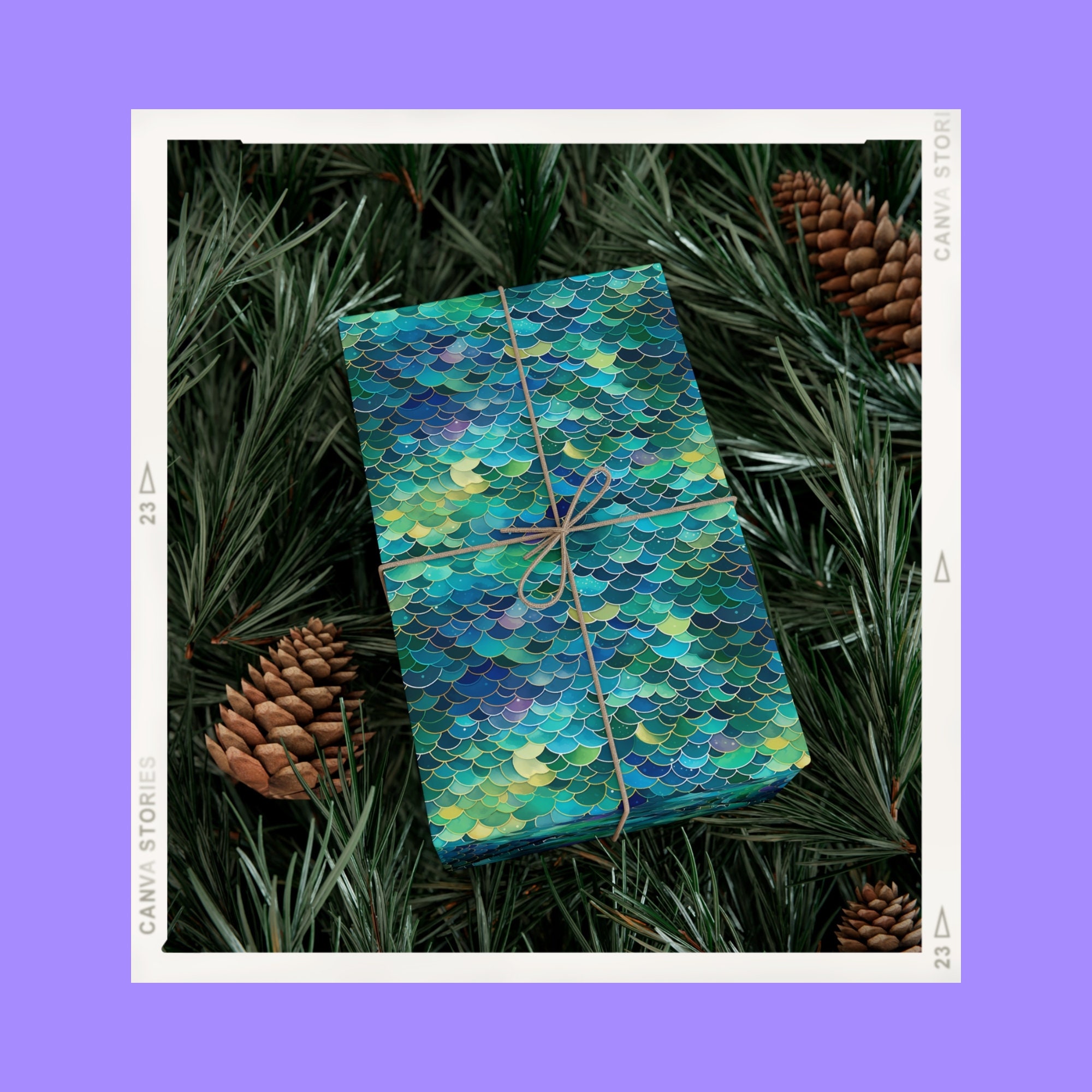 12 Seamless Mermaid Scale Patterns, Seamless Patterns, Ocean Patterns ...