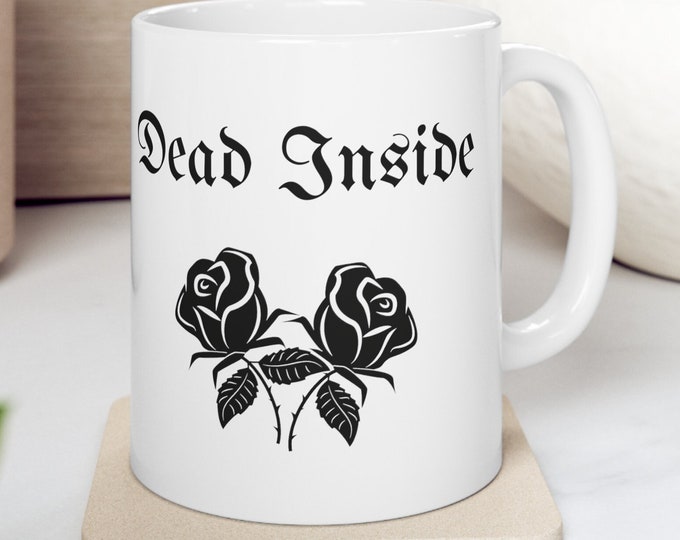 Black Soul Coffee Mug. Dark Humor Mug. Dark Humor Gift. Dark Joke Mug ...