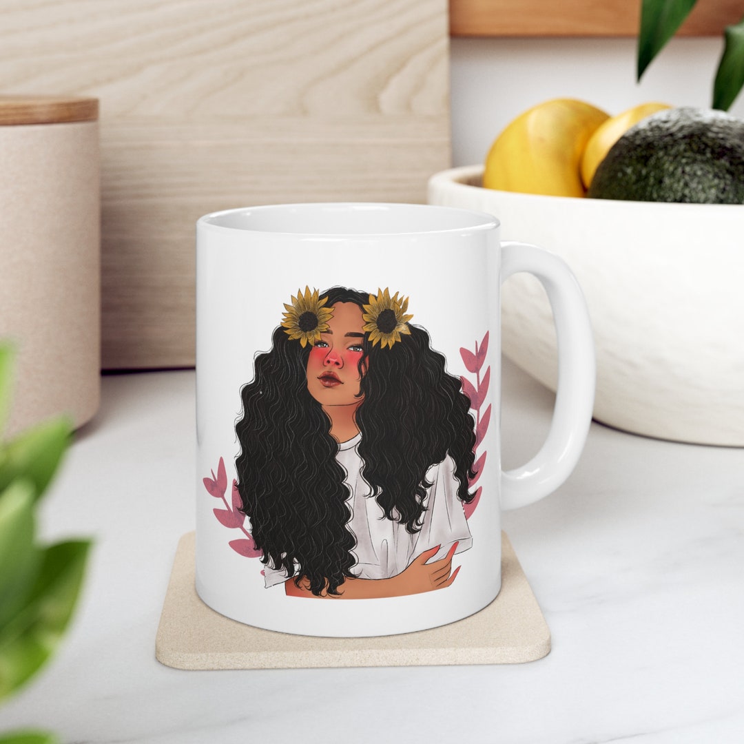 Women Empowerment Mug, Women Silhouette Mug, Feminist Gift, Feminist ...