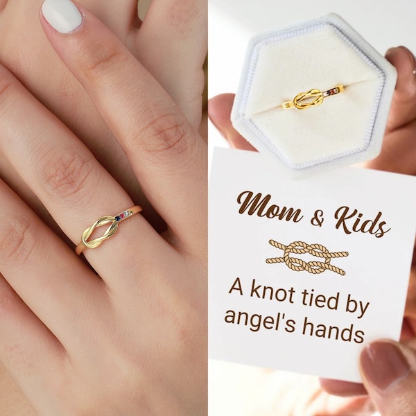 Family Rings With Birthstones - Etsy