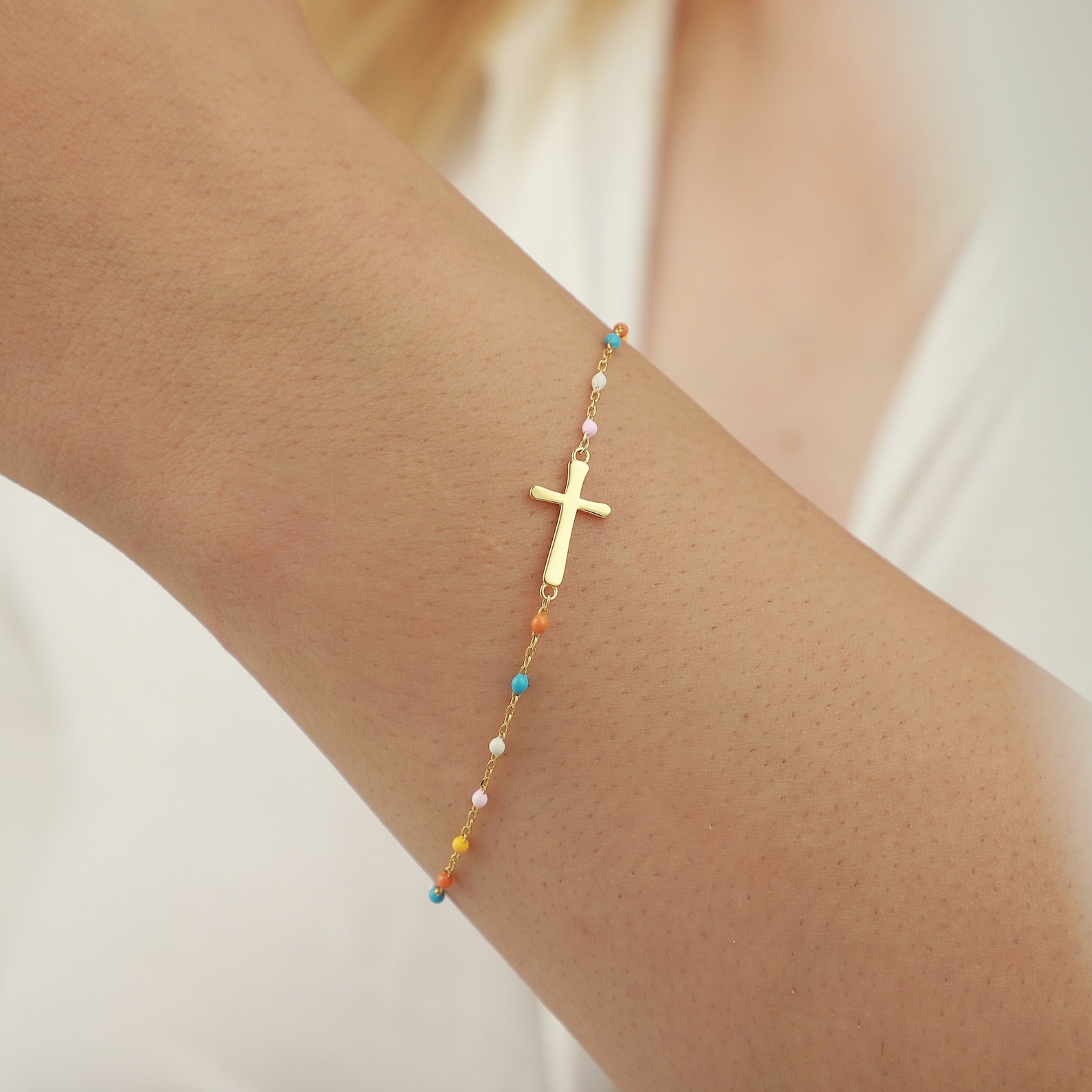 Cross Bracelet for Women, Christian Bracelets, Confirmation Gifts for ...