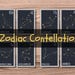 Solar System Planets & Zodiac Constellations Flashcards, Teaching and ...