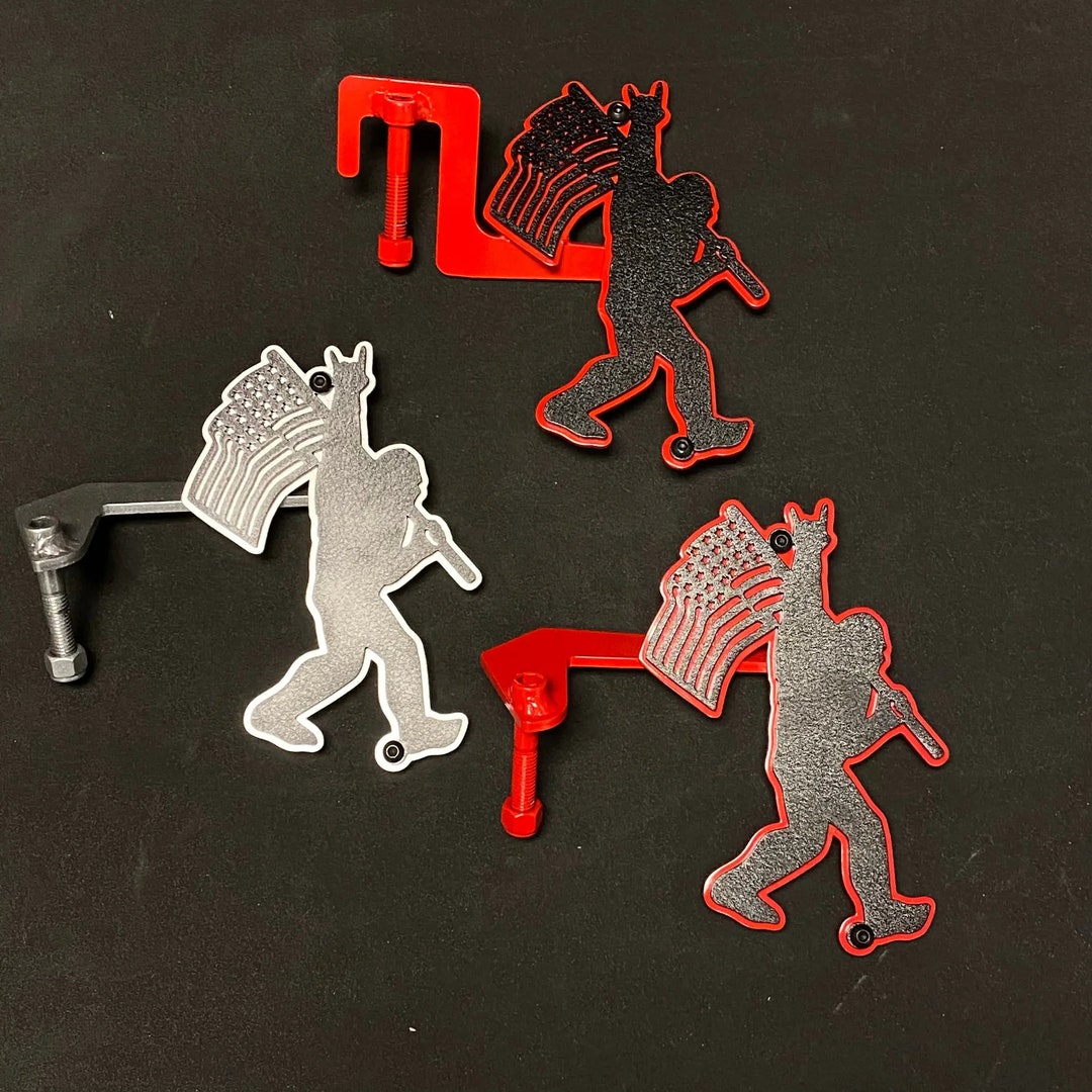 Big Foot With Flag Foot Pegs - Etsy