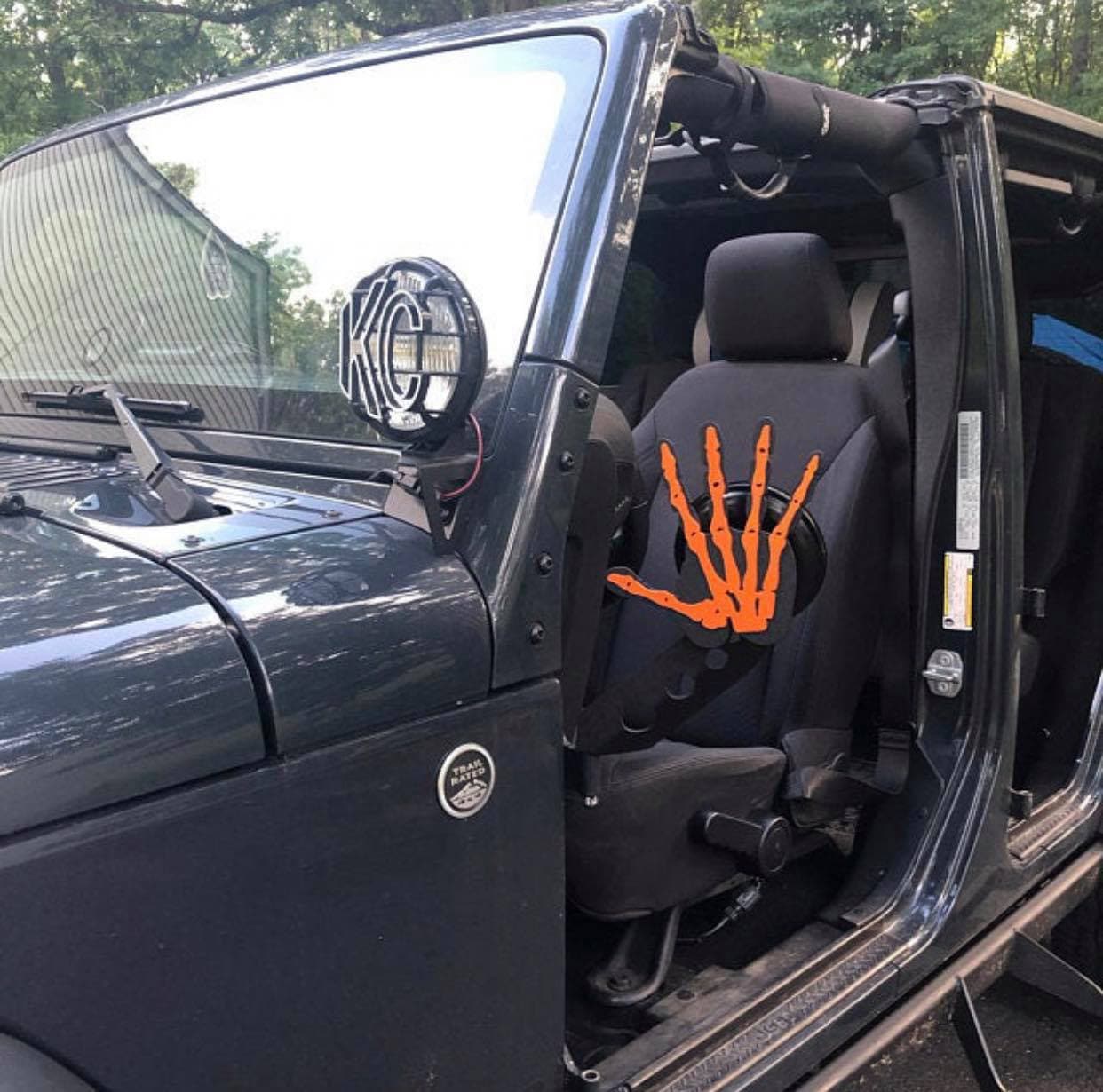 Skeleton Wave Mirrors for Wrangler and Gladiator - Etsy