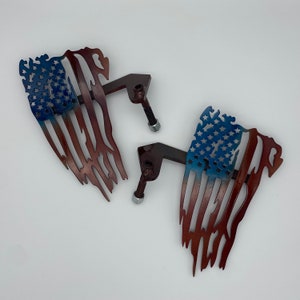 Patriotic American Flag Foot Pegs for Wrangler & Gladiator - Etsy